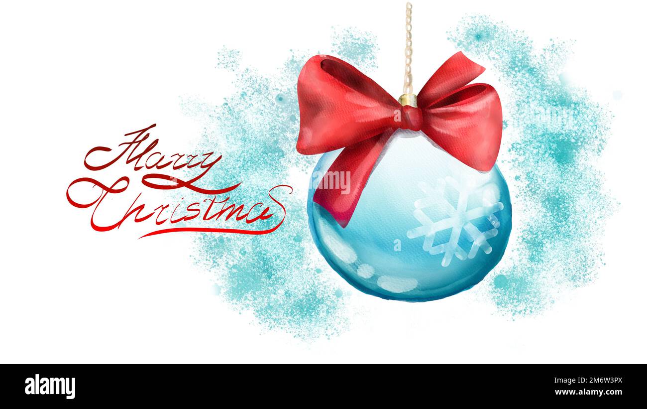 Christmas greeting card decor Cut Out Stock Images & Pictures - Alamy