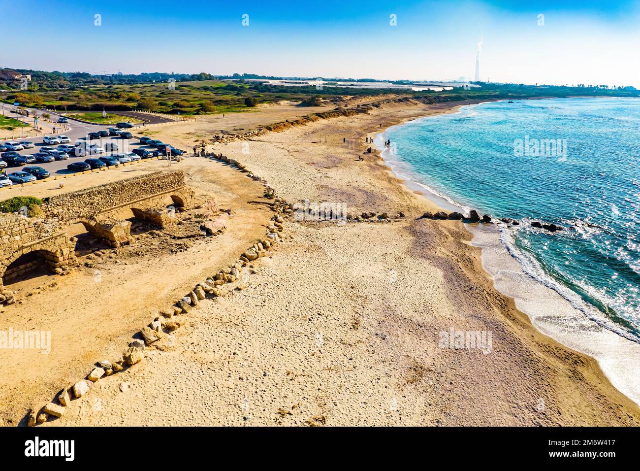The aqueduct. Mediterranean Stock Photo - Alamy
