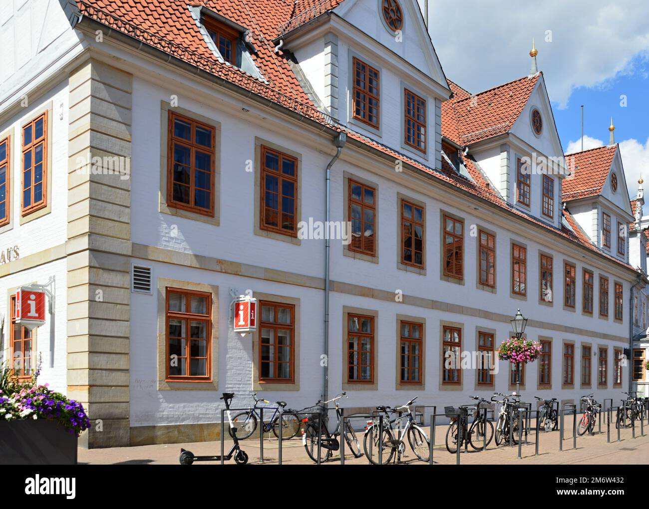 Historical City Hall in the Old Town of Celle, Lower Saxony Stock Photo ...