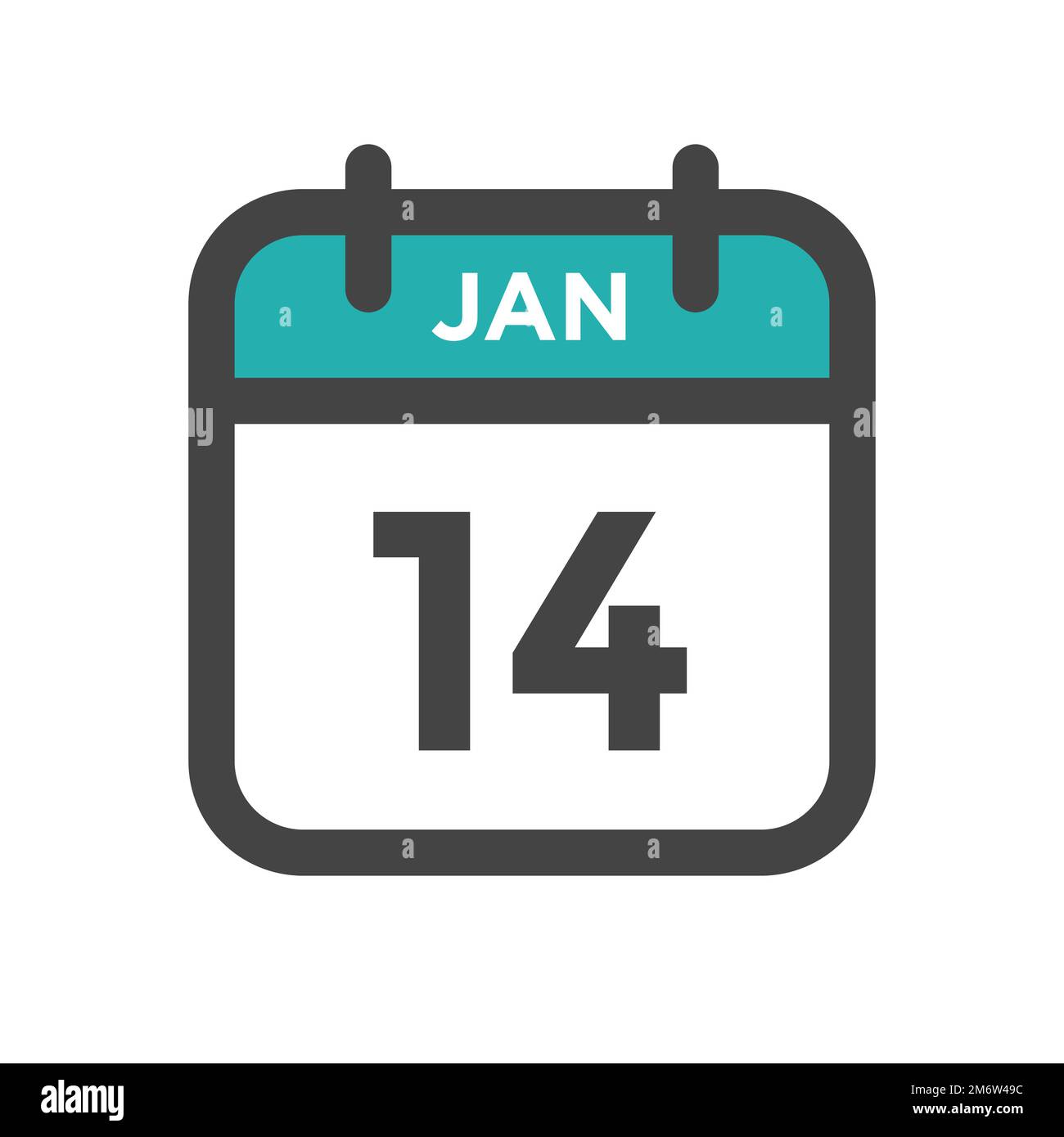 January 14 Calendar Day or Calender Date for Deadline and Appointment ...