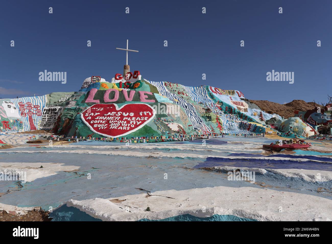 Slab City Art Stock Photo - Alamy