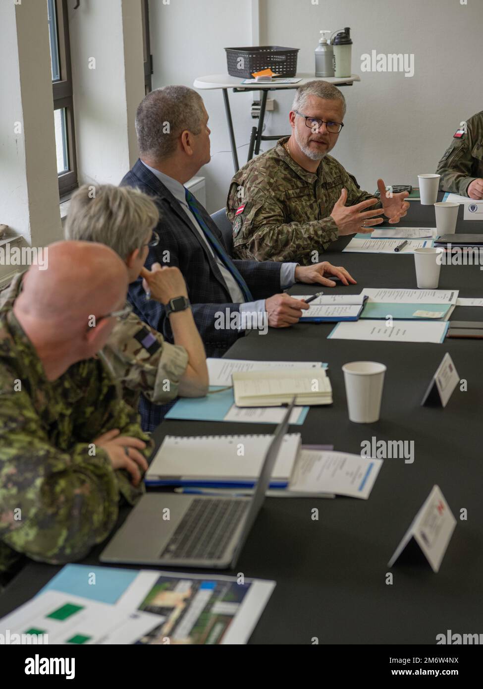Chaplain (Capt.) Olegs Jermolajevs, mechanized infantry brigade chaplain, Latvian Armed Forces ...
