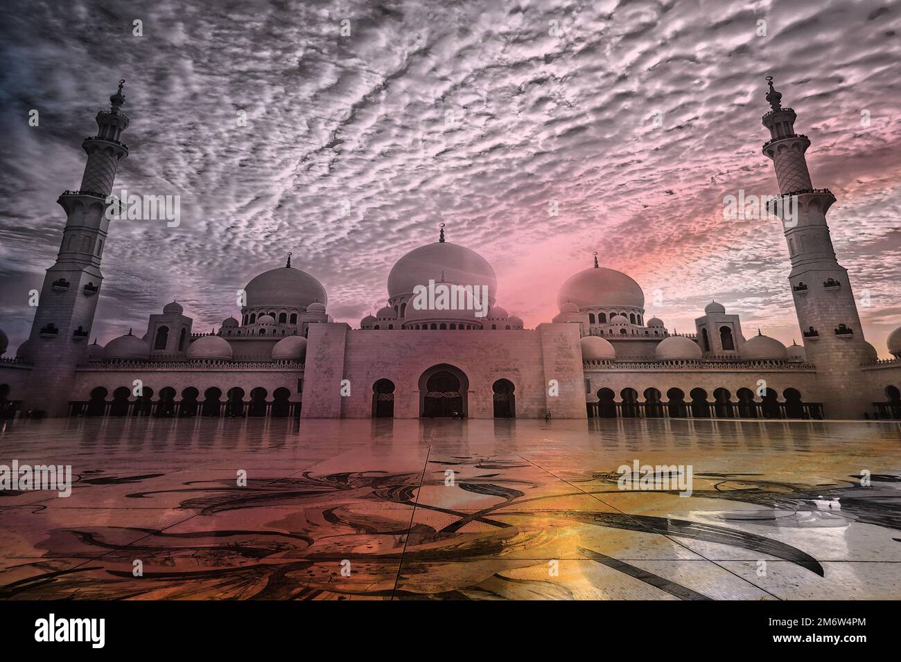 beautiful mosque and background Stock Photo - Alamy
