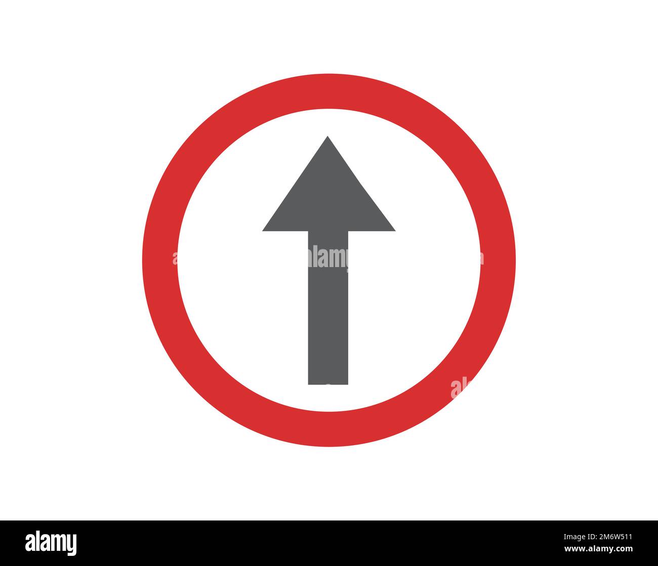 One way to straight symbol. Traffic signs vectors Stock Vector Image ...