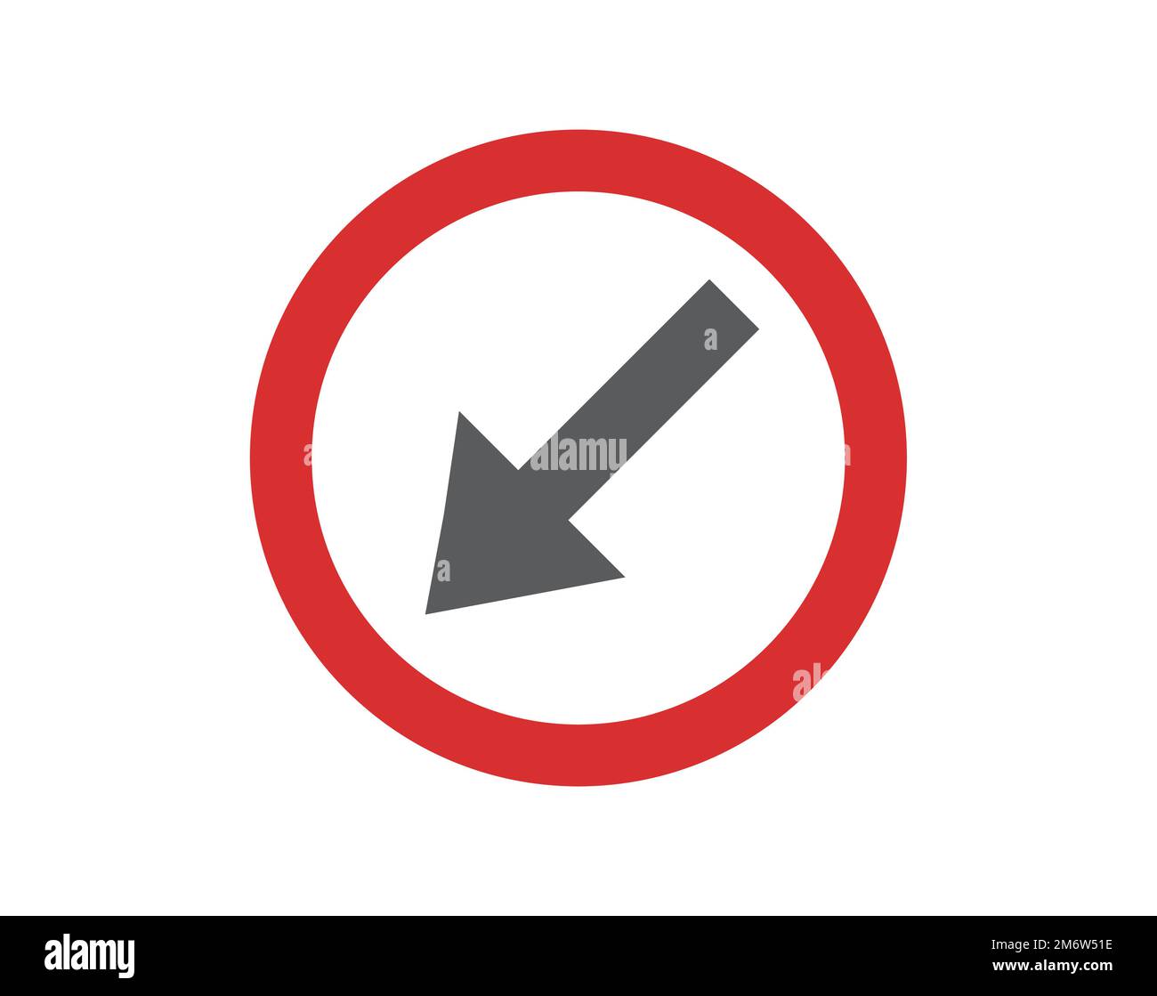 Pass on left symbol. Traffic signs vectors Stock Vector Image & Art - Alamy