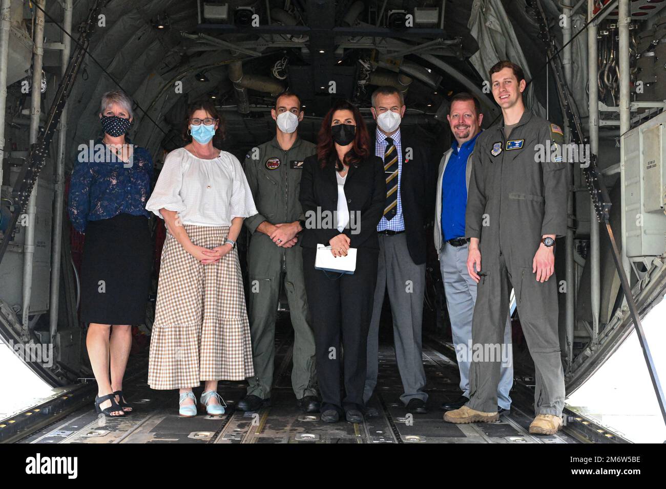 Representatives from the Royal New Zealand Air Force and Capt. Joshua ...