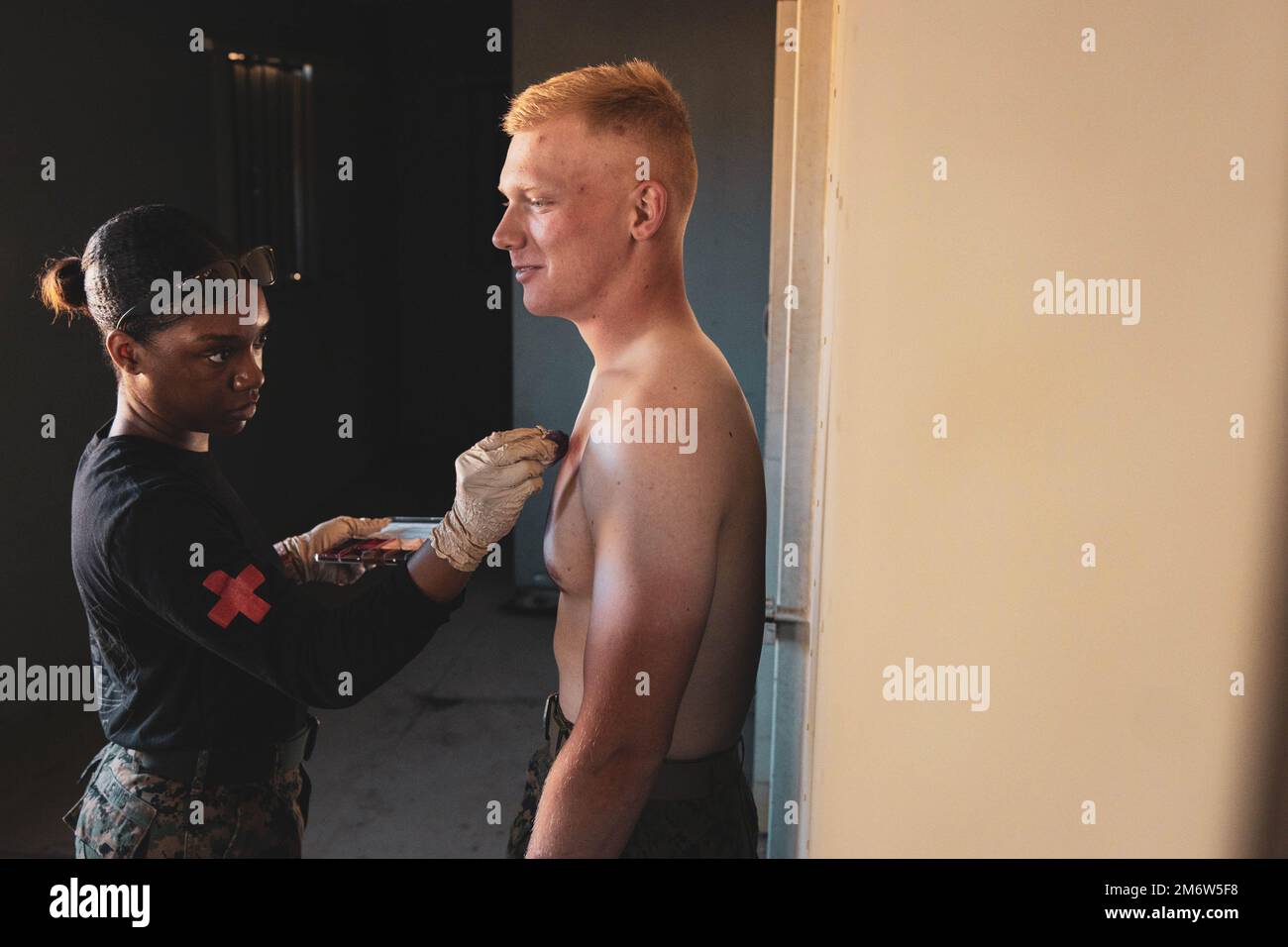 Navy hospital corpsman 2nd class hi-res stock photography and images ...