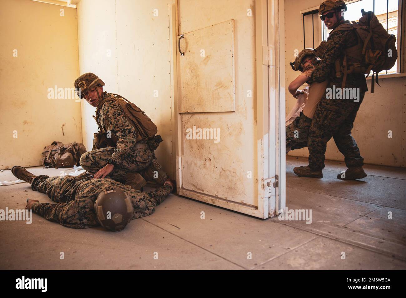 U.S. Marines with 2nd Battalion, 4th Marine Regiment, 1st Marine ...