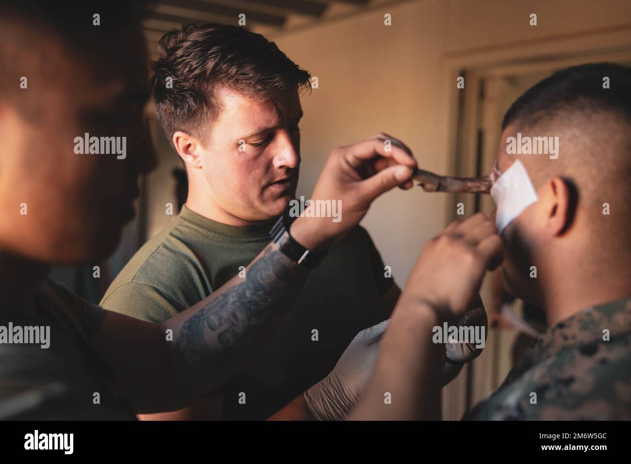 Navy hospital corpsman 2nd class hi-res stock photography and images ...