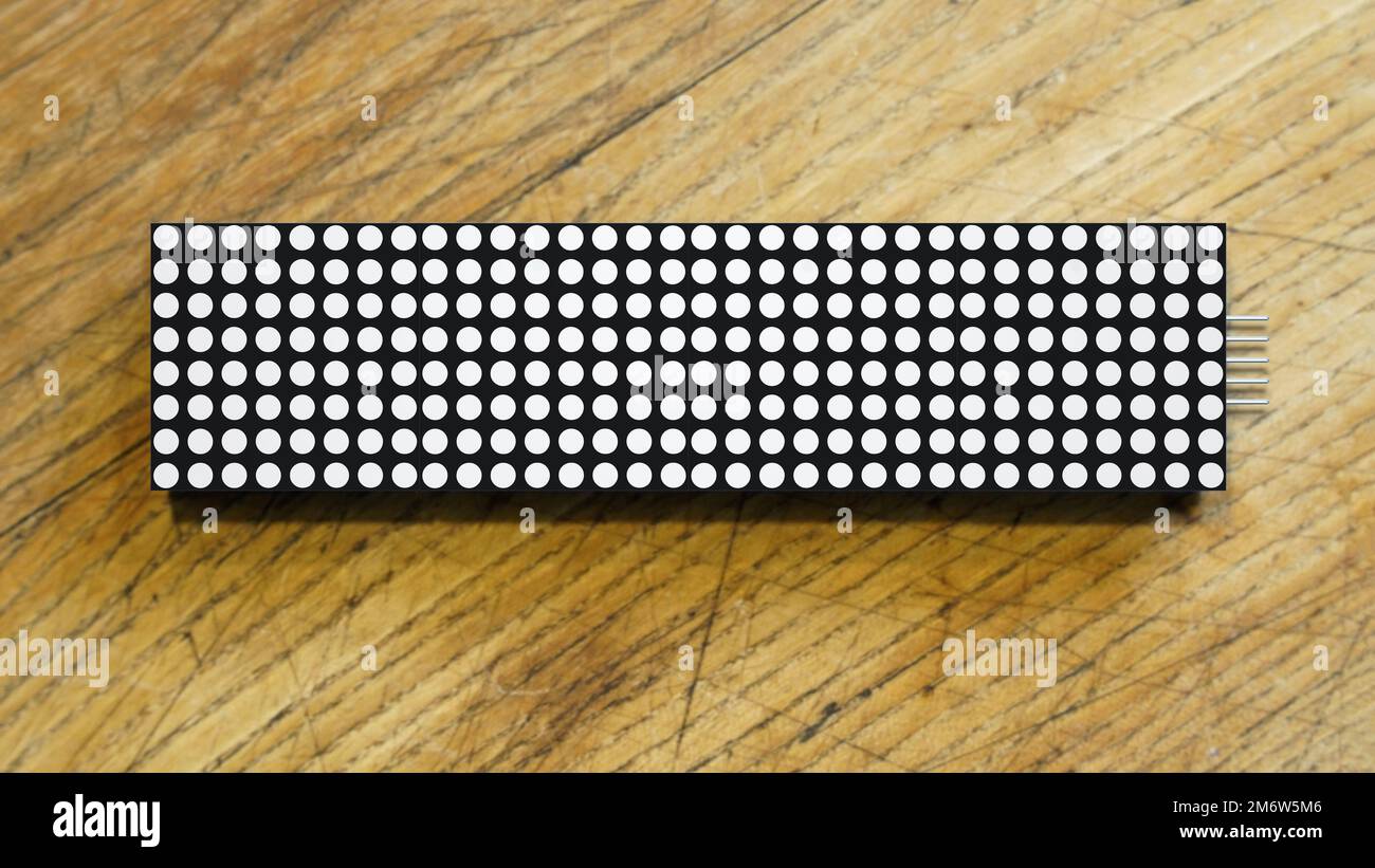 Dot matrix display hi-res stock photography and images - Alamy