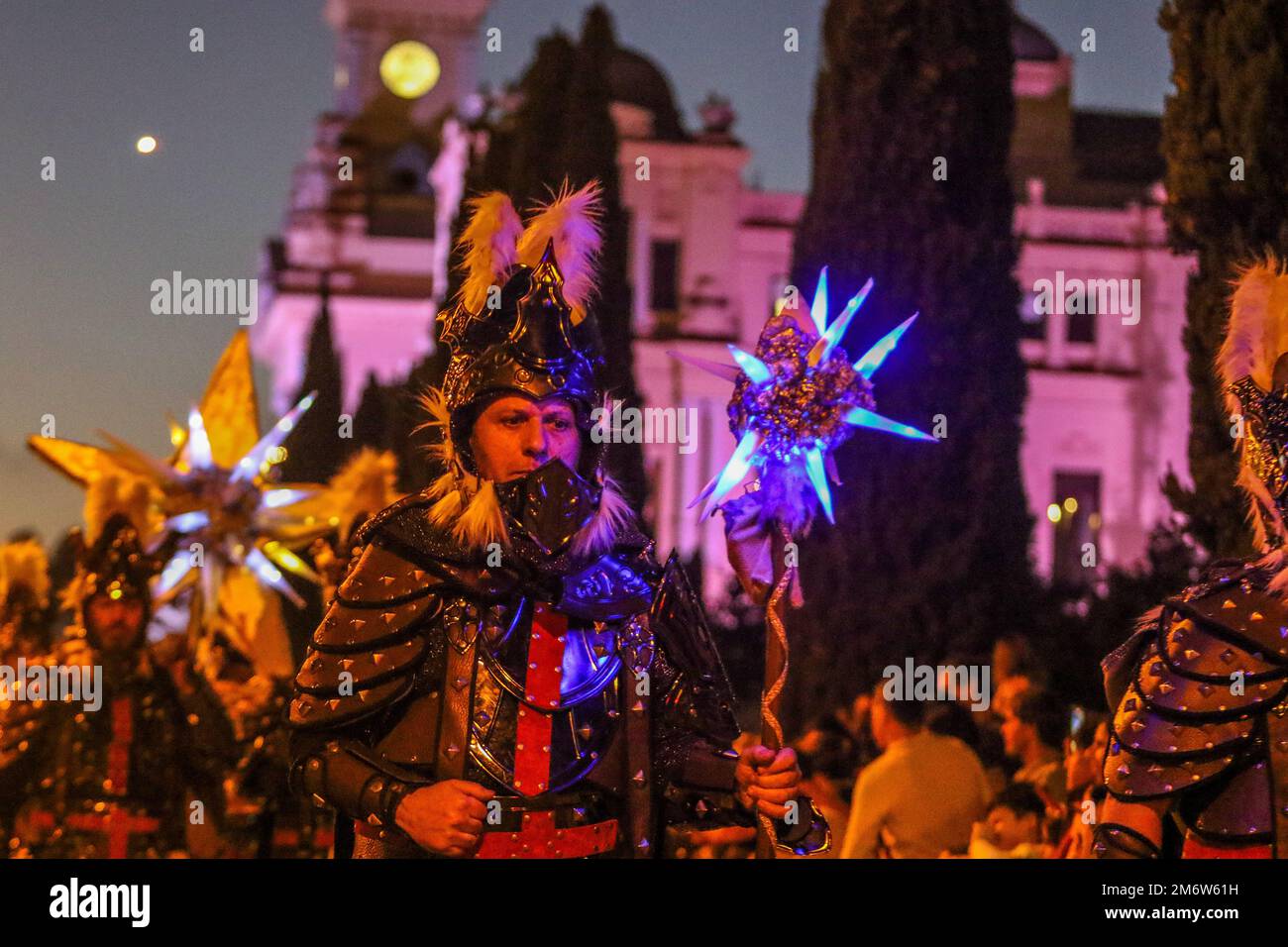 January 5, 2023: January 5, 2023 (Malaga) The parade of the wise men is ...
