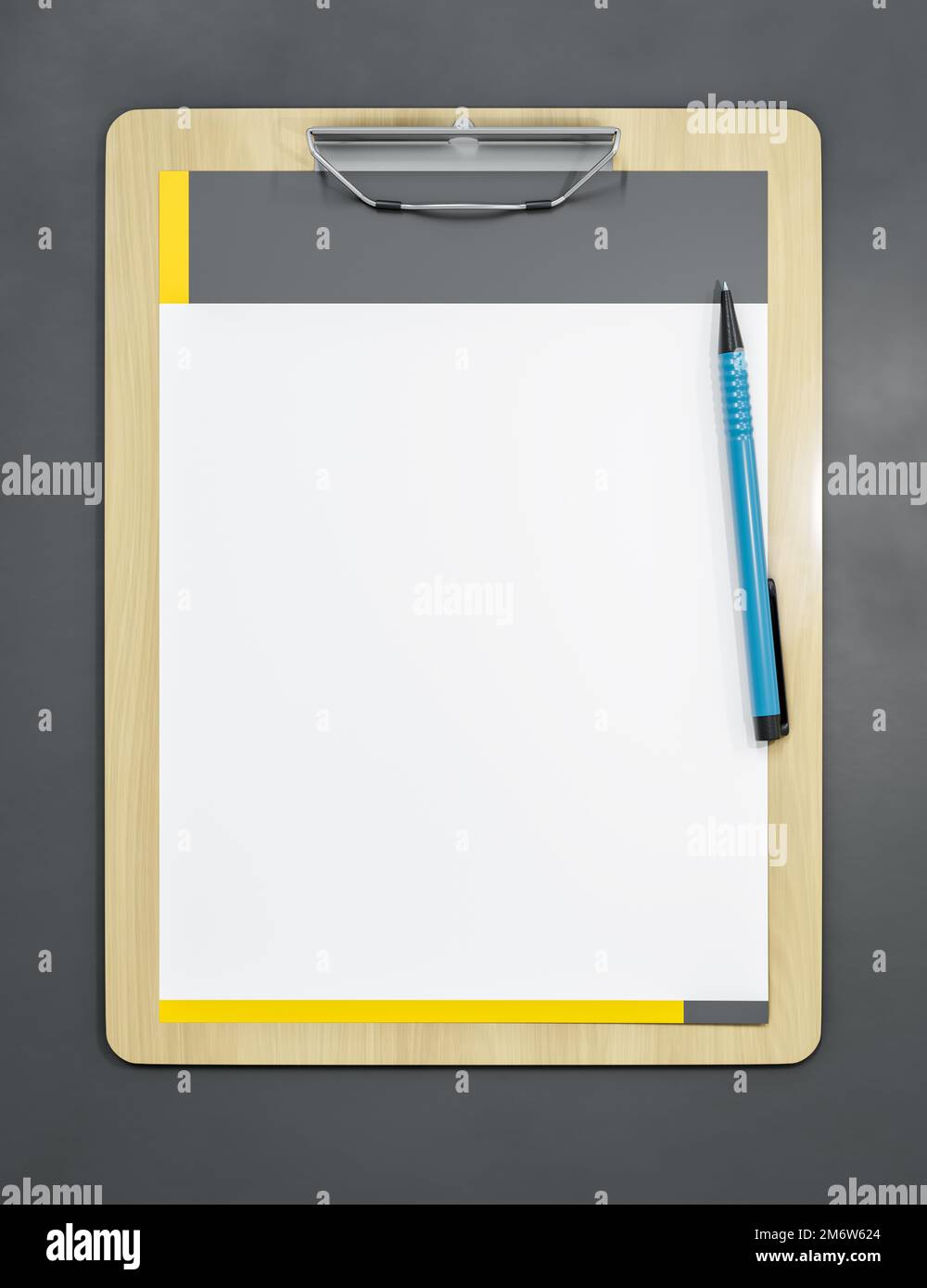 Clipboard paper background Stock Photo - Alamy