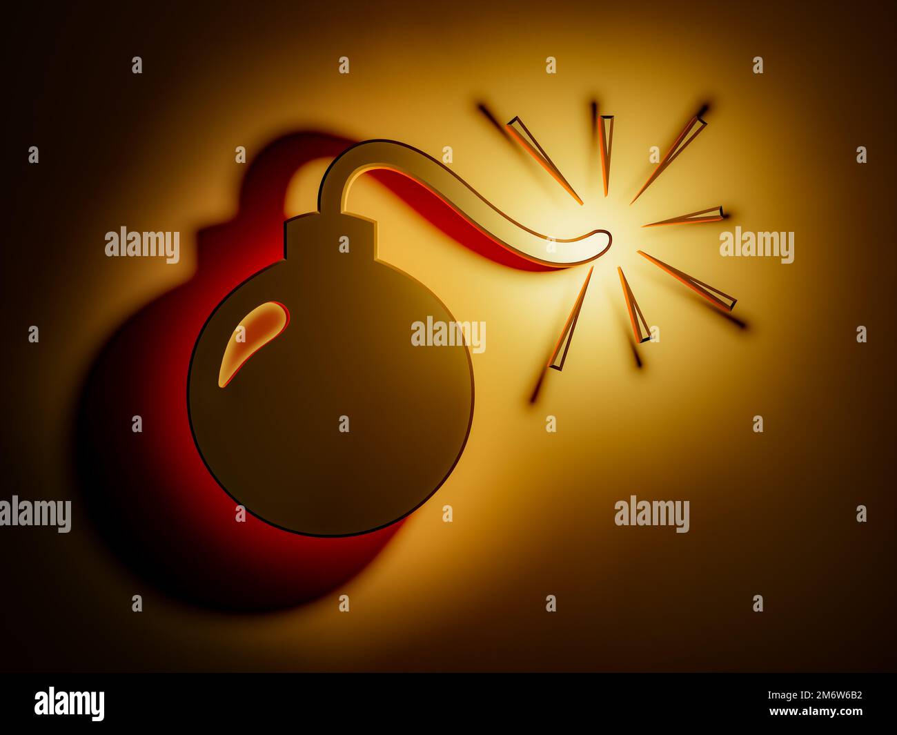 Aggression symbol hi-res stock photography and images - Alamy