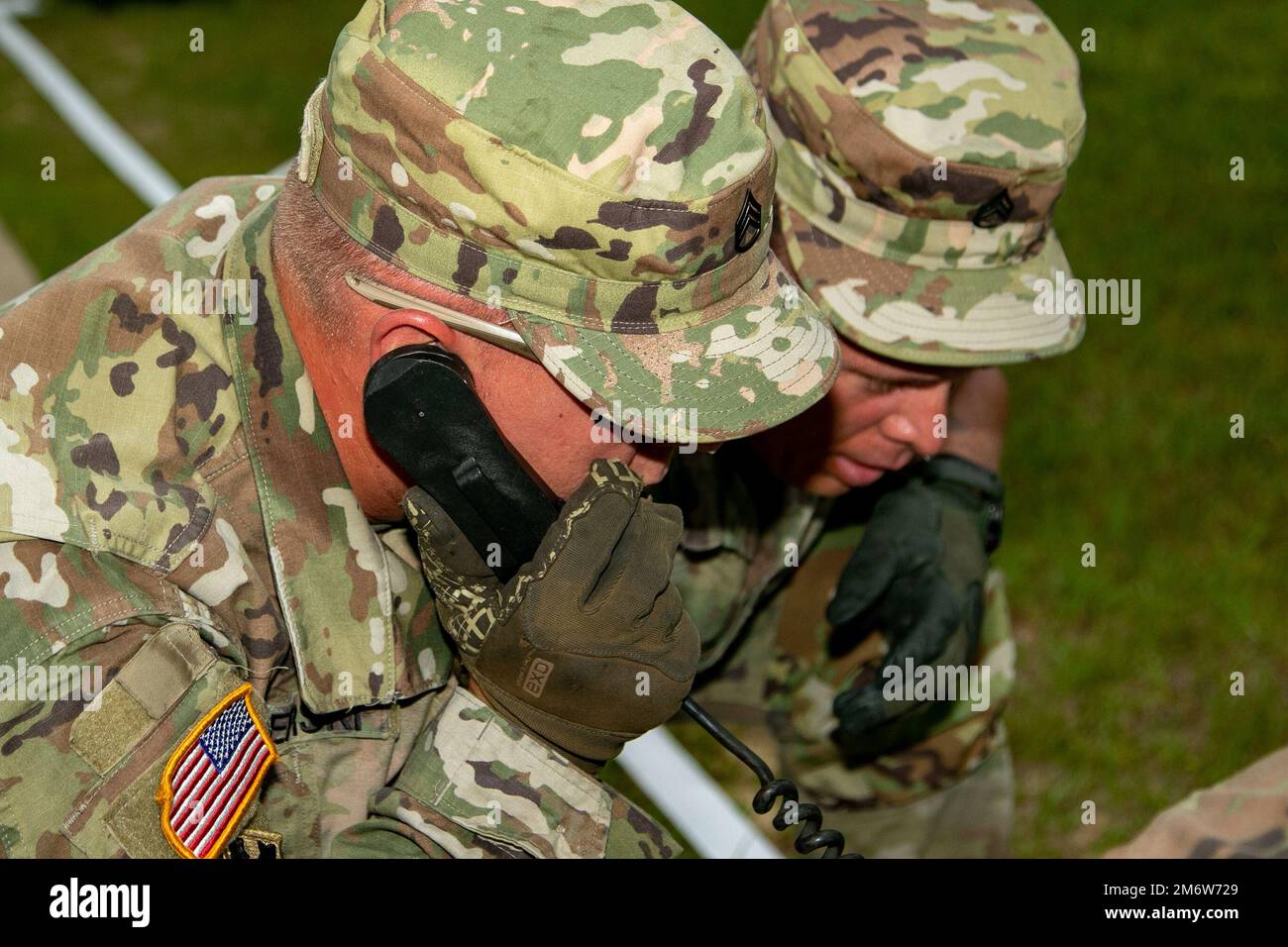 U.S. Army Staff Sgt. Colby Kuberski, an M1A2 SEPv2 Abrams tank gunner ...