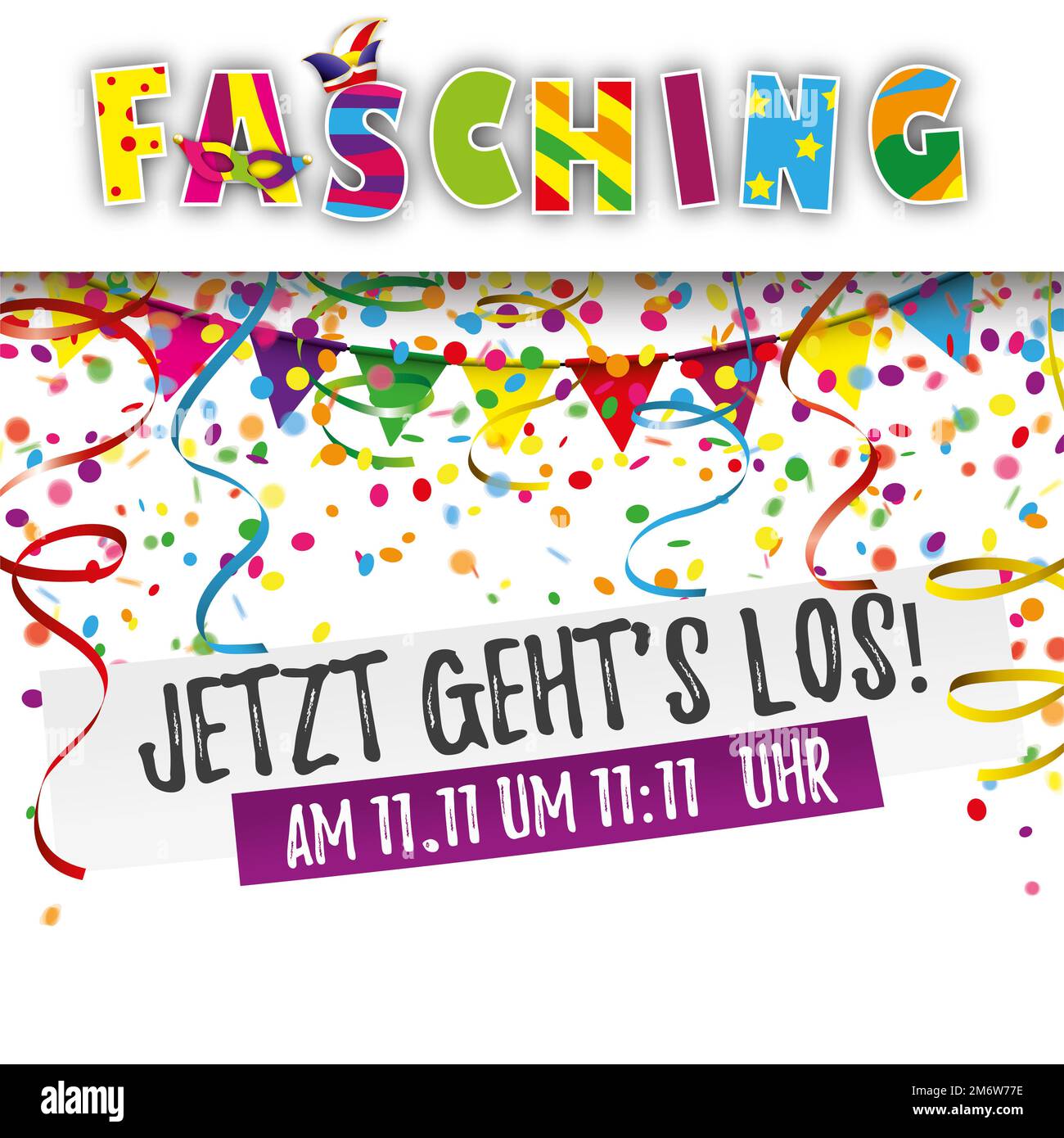 Fasching poster hi-res stock photography and images - Alamy