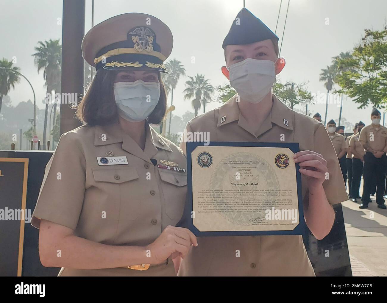 220506-N-XZ205-1023 SAN DIEGO (May 6, 2022) Capt. Kim Davis, Navy ...