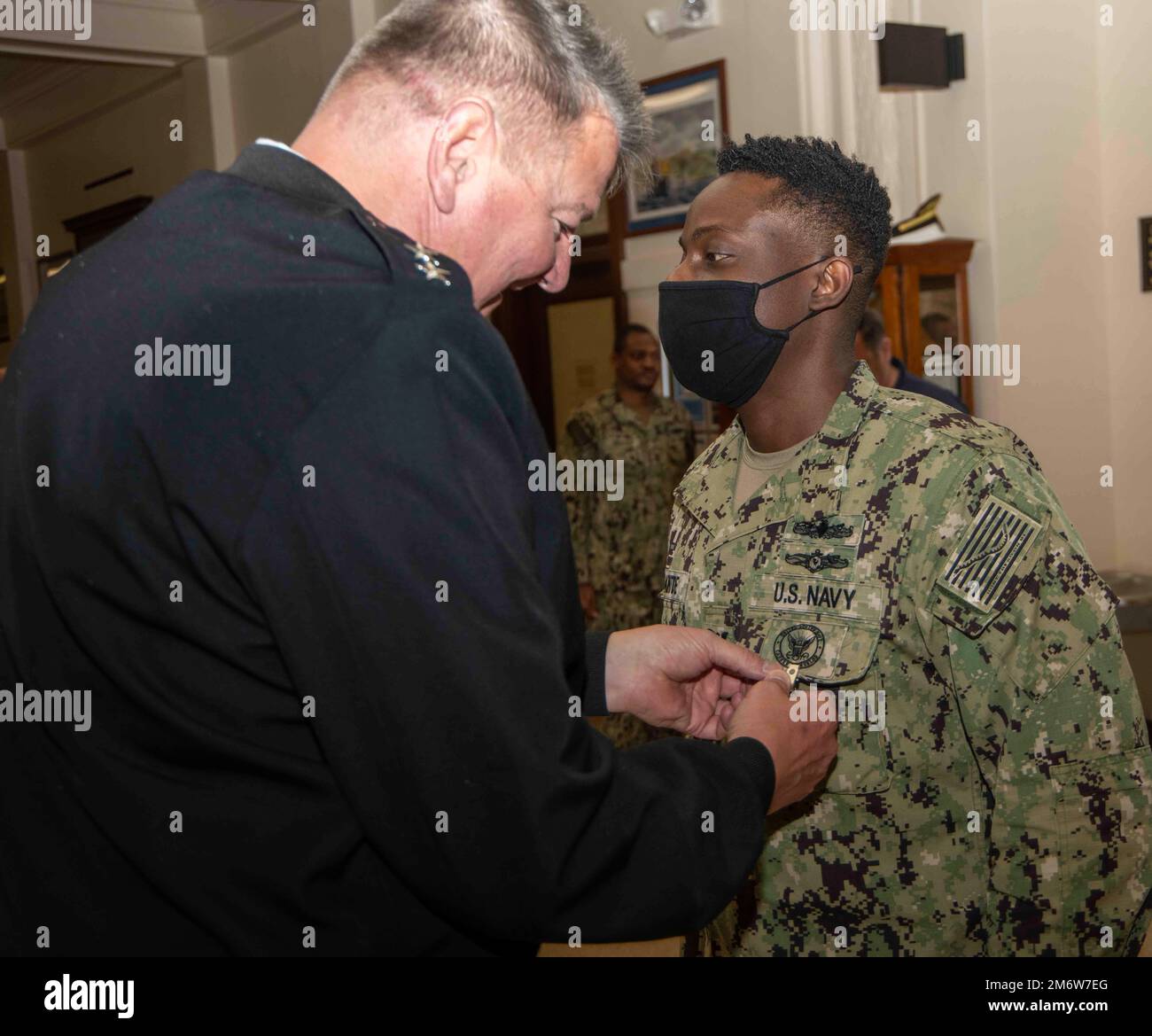 GREAT LAKES, Il. (May 6, 2022) Rear Adm. Charles "Chip" Rock, Commander ...