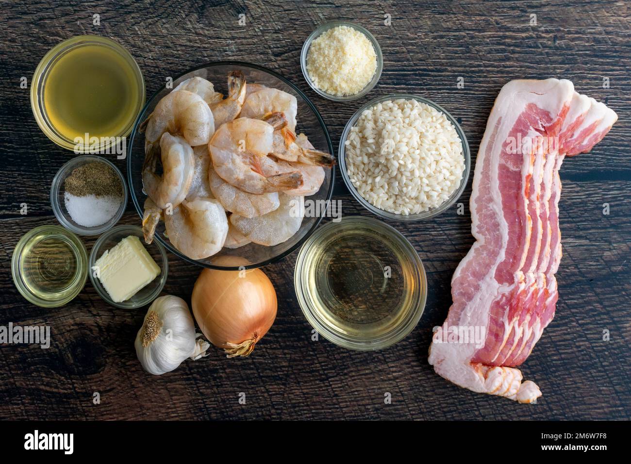 Shrimp creamy garlic rice hi-res stock photography and images - Alamy