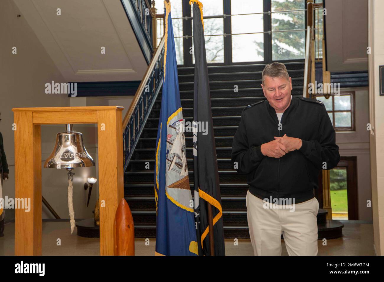 GREAT LAKES, Il. (May 6, 2022) Rear Adm. Charles "Chip" Rock, Commander ...