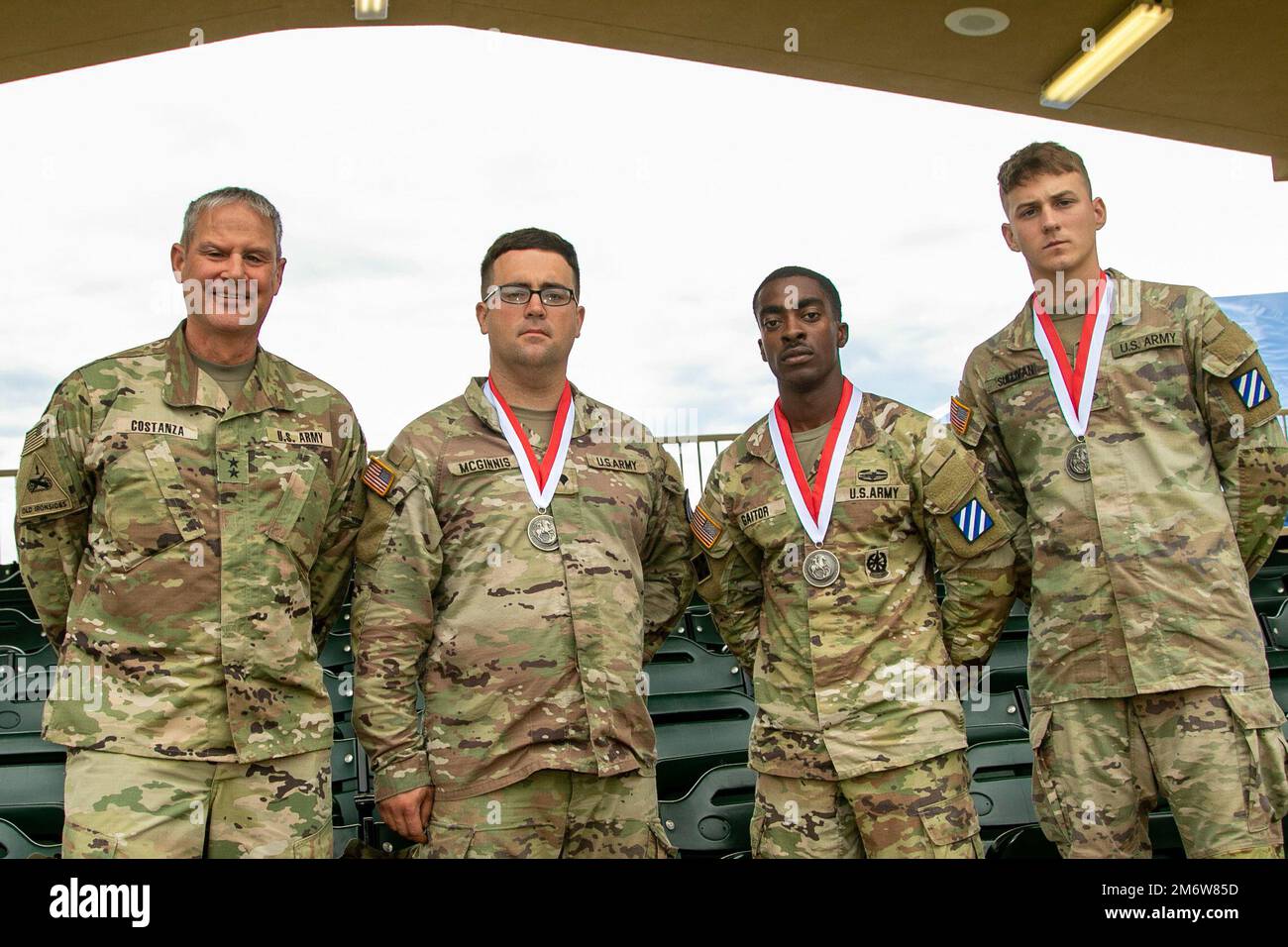 U.S. Army Maj. Gen. Charles D. Costanza, commanding general of the 3rd ...