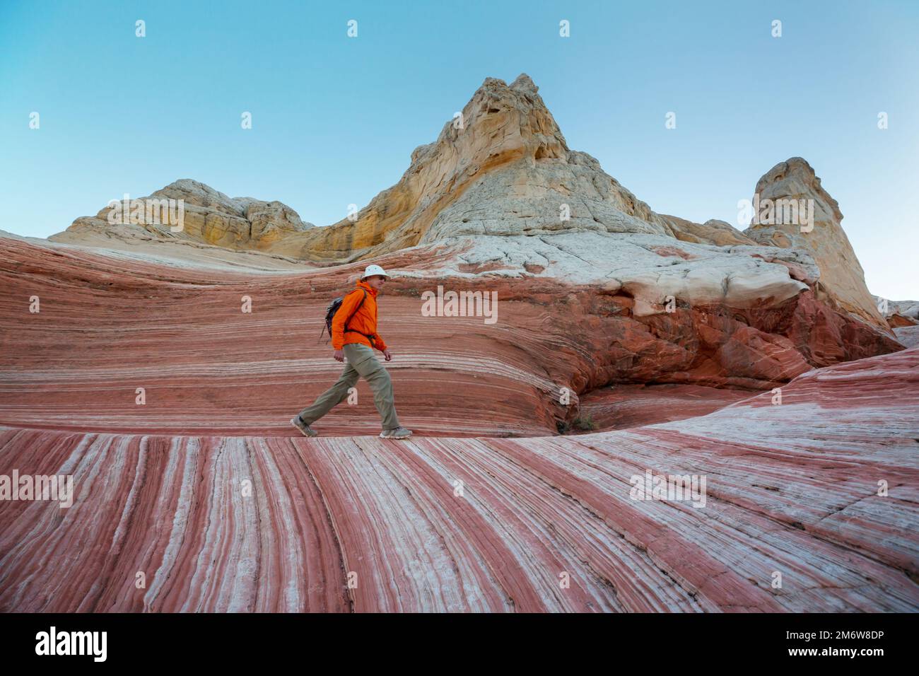 White pocket unique formation hi-res stock photography and images - Alamy