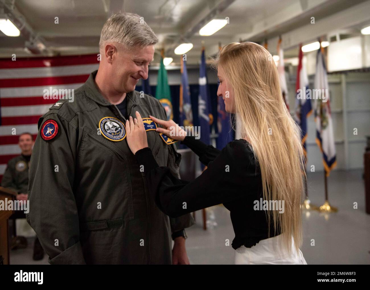 220506-N-NB178-1422 NEWPORT NEWS, Va. (May 6, 2022) Capt. Colin Day ...