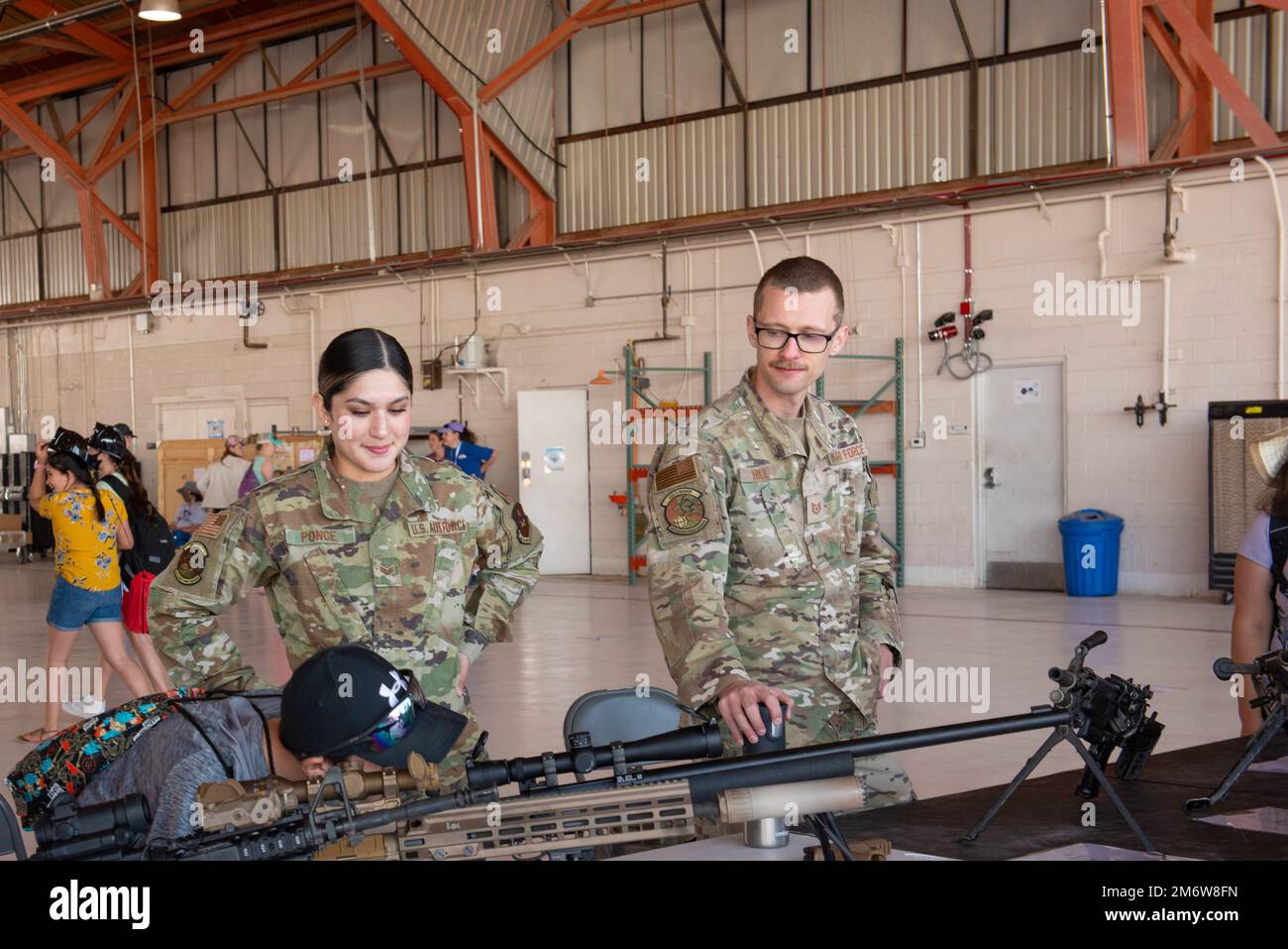 Senior Airman Andreah Ponce, 49th Security Forces installation entry ...