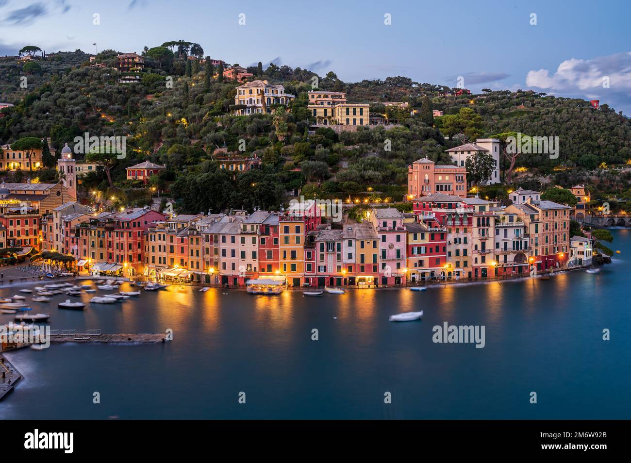 Portofino panoramic hi-res stock photography and images - Alamy