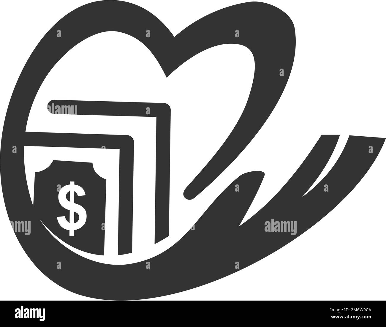 Fundraising Financial Logo template Icon Illustration Brand Identity ...