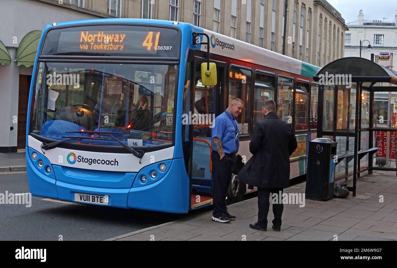 Stagecoach Service 41 Cheltenham To Northway Via Tewkesbury