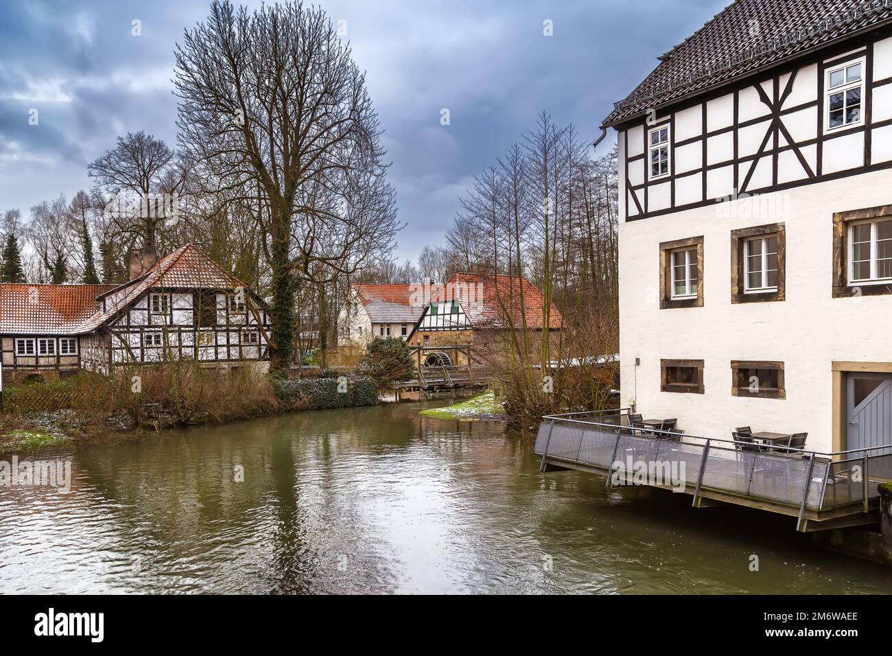 Oil mill, Lemgo, Germany Stock Photo - Alamy