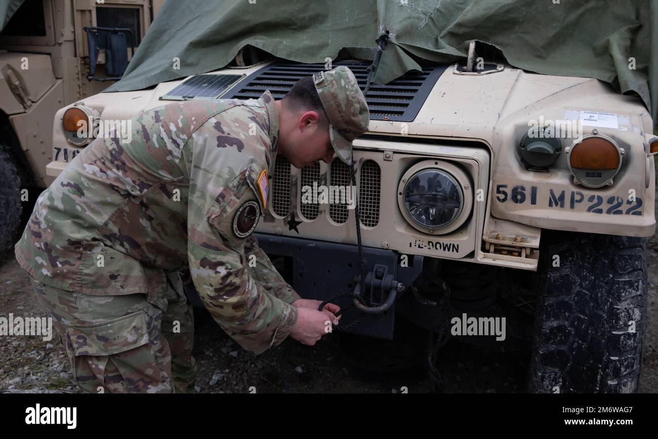 U.S. Army Staff Sgt. David Gutierrez, a Soldier in the 66th Military ...