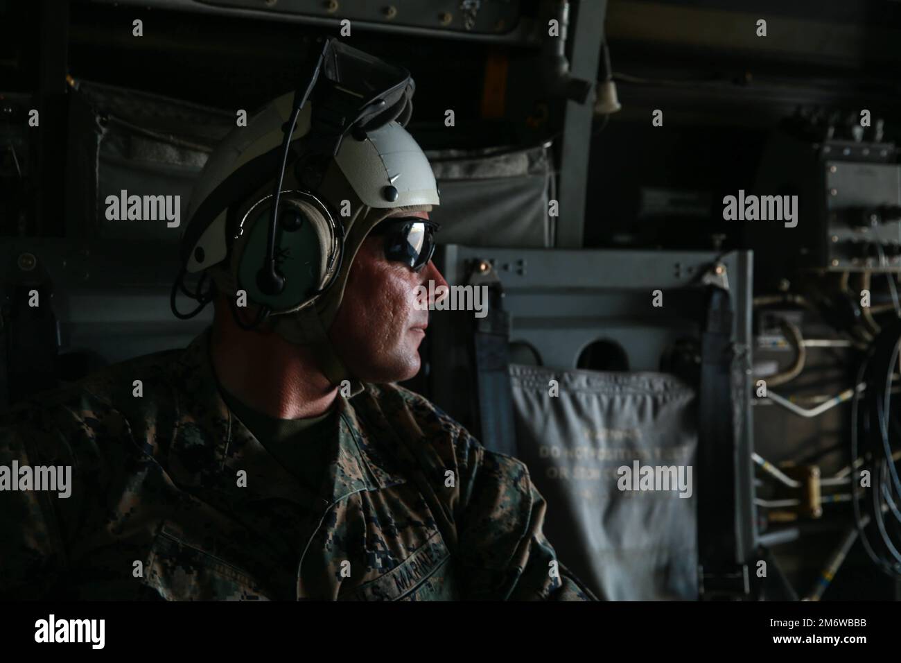 U.S. Marine Corps Sgt. Maj. Justin Stokes, the sergeant major of Marine ...