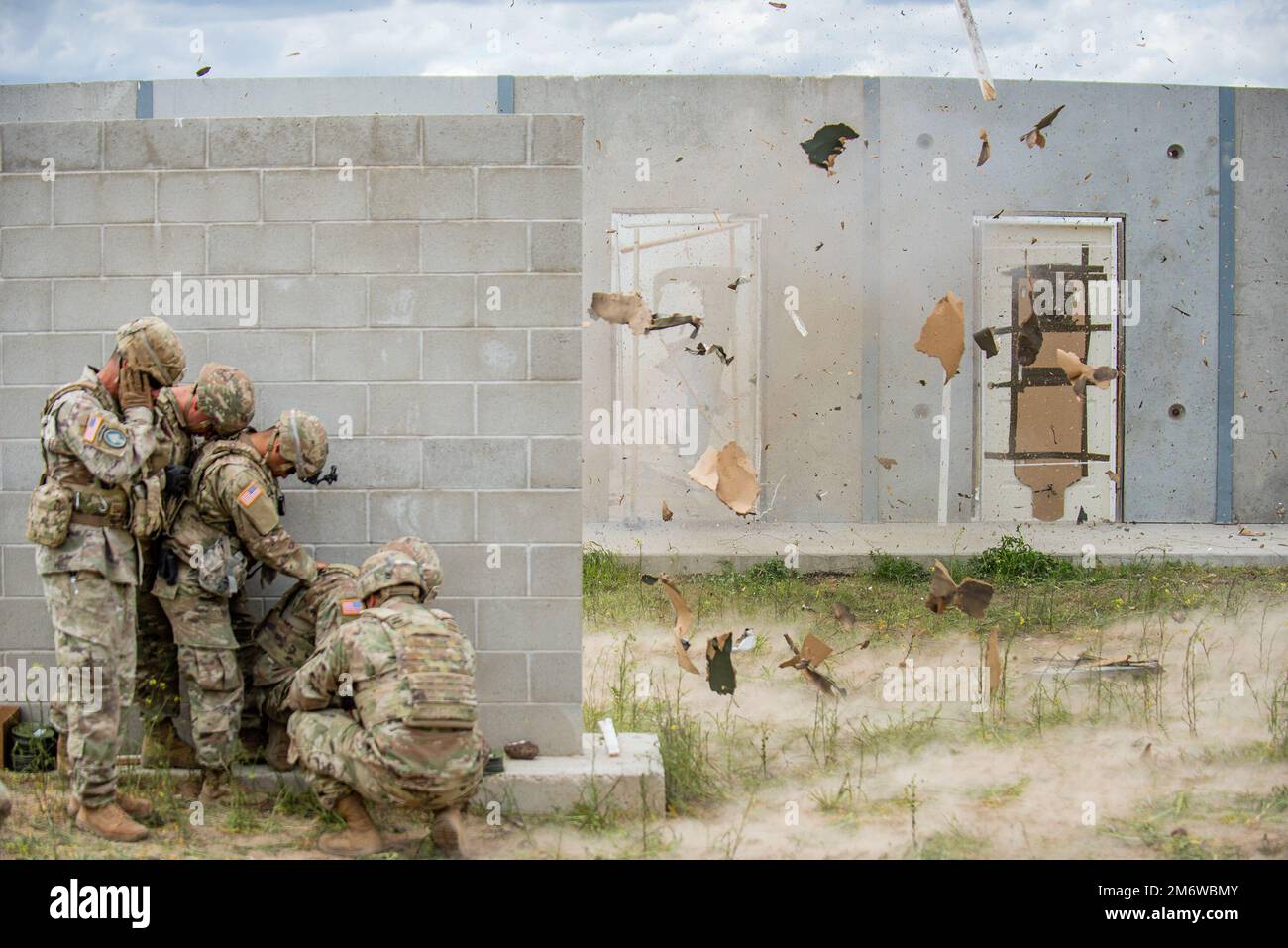 Combat engineers with the 116th Brigade Engineer Battalion participated ...