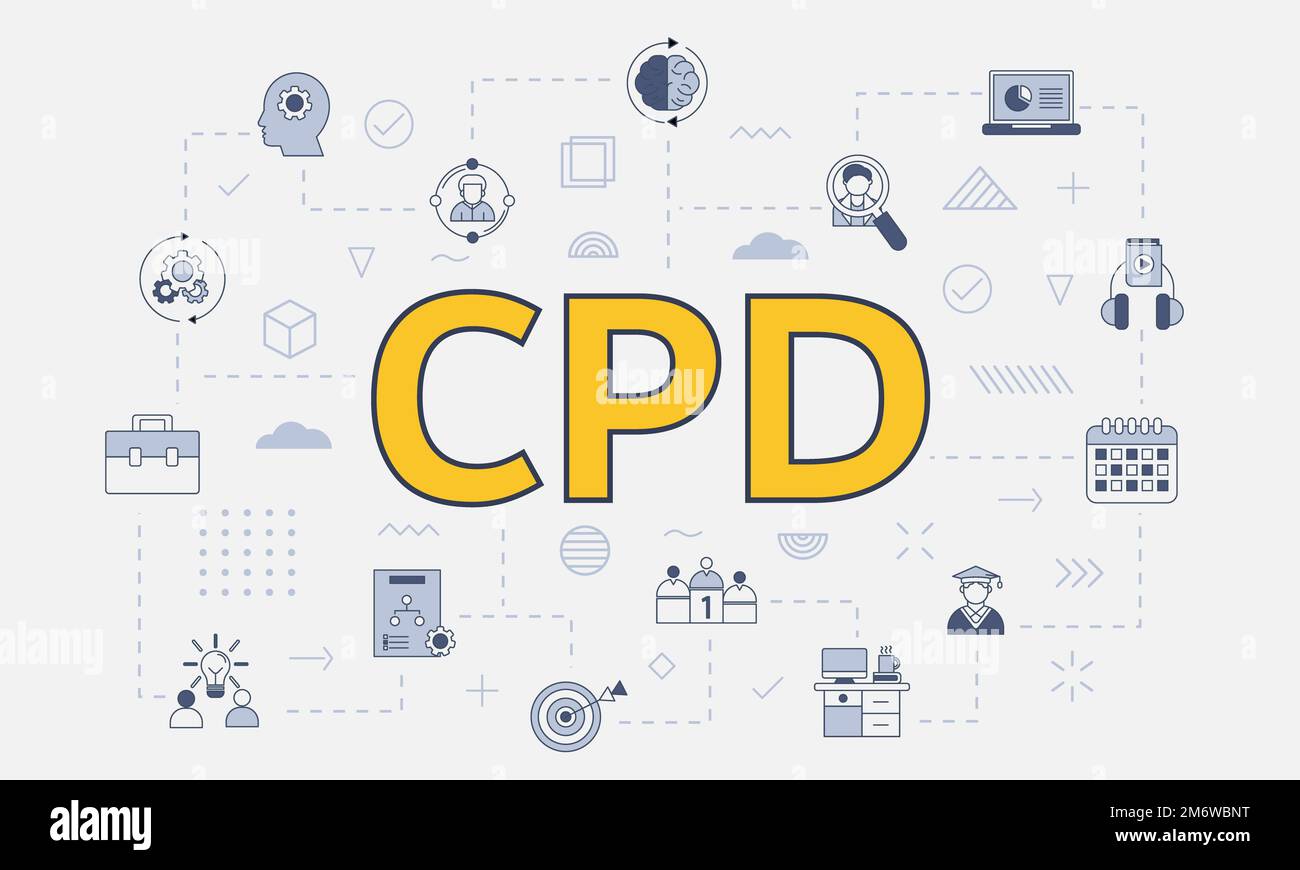 Cpd icon hi-res stock photography and images - Alamy