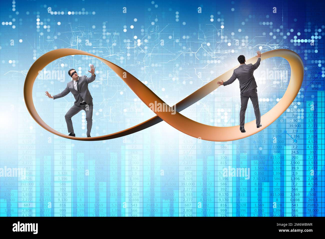 Mobius loop symbol hi-res stock photography and images - Alamy