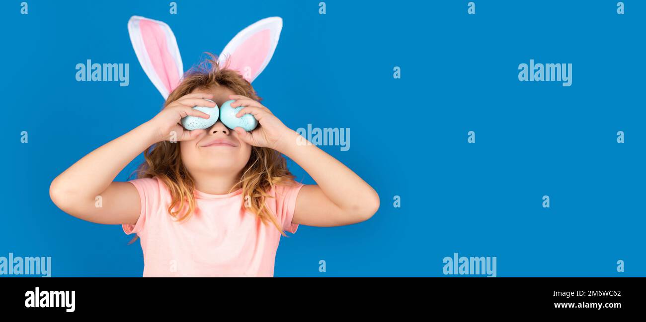 Easter banner, mockup copy space, poster flyer header for website ...