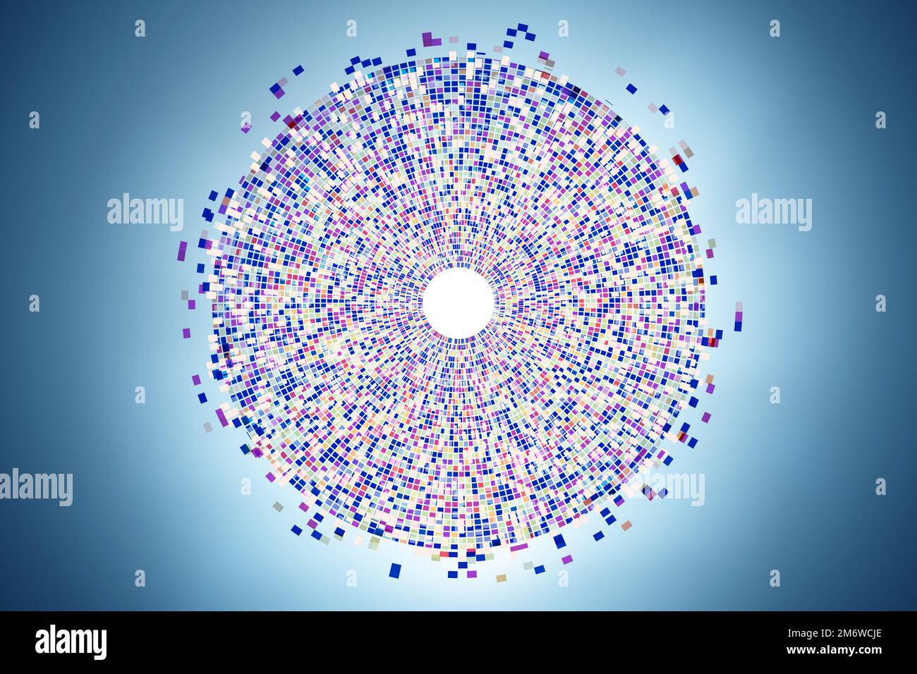 Illustration of genome data code Stock Photo - Alamy