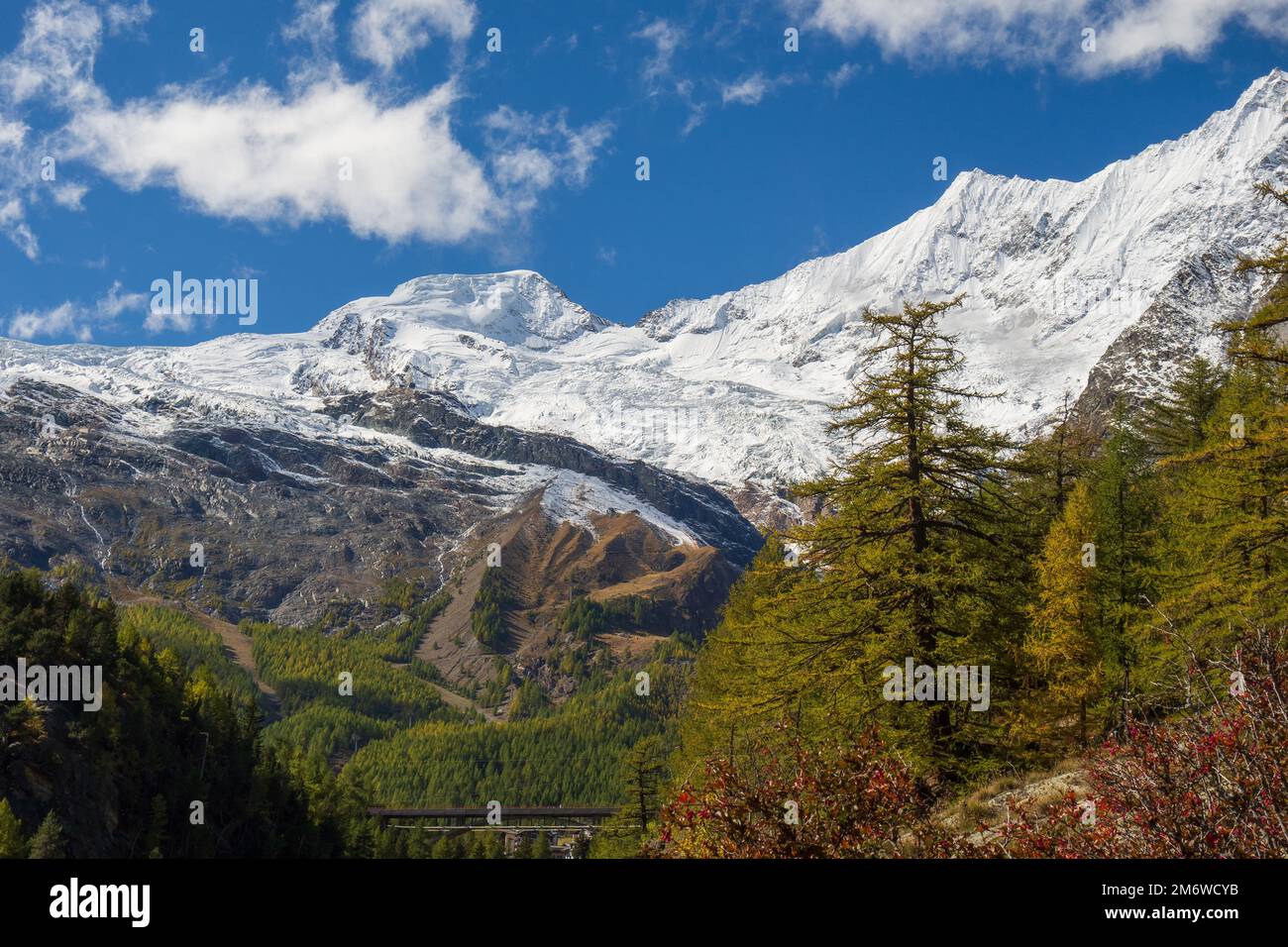 The swiss alps at autumn time Stock Photo - Alamy
