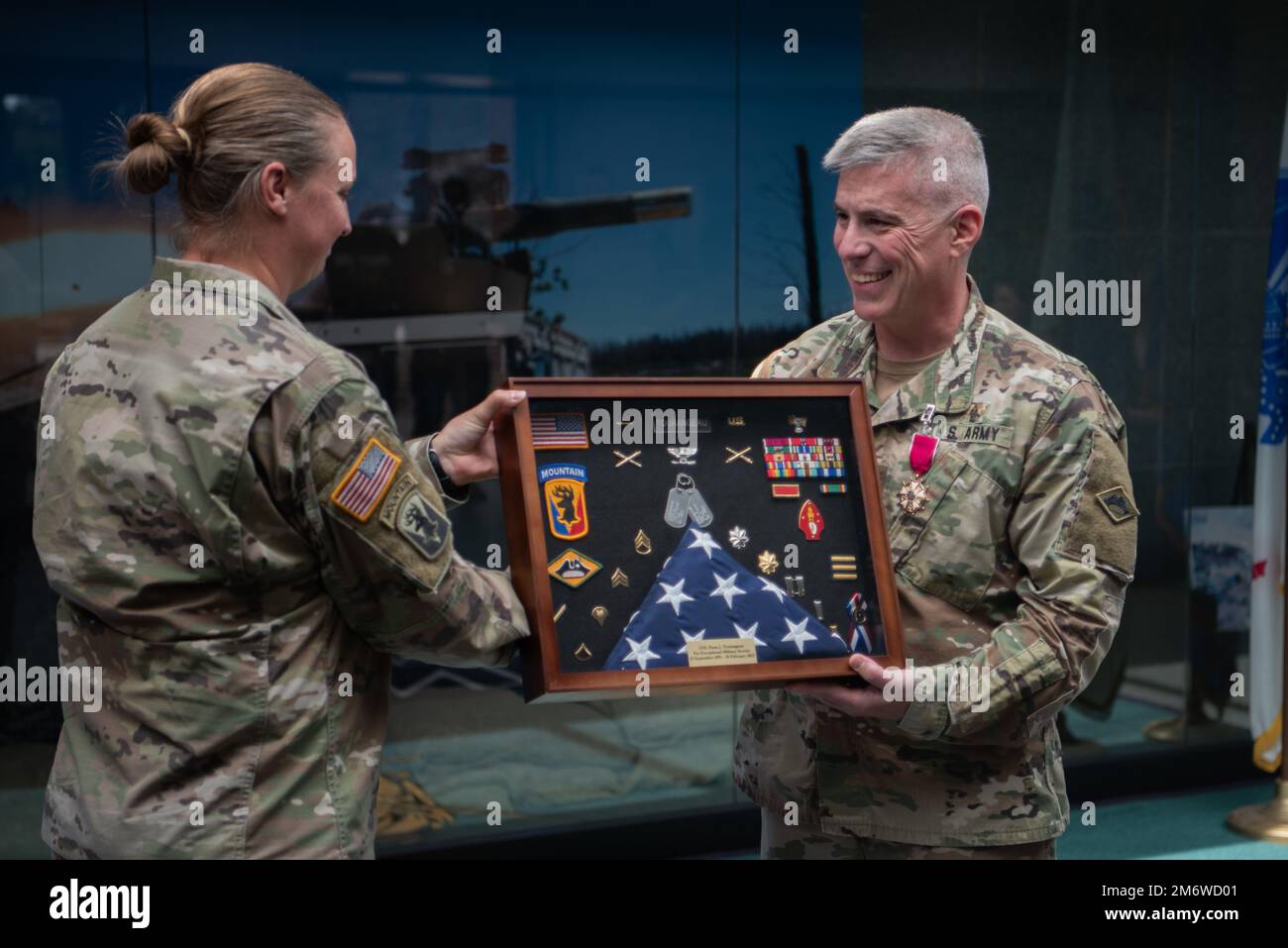 U.S. Army Sgt. 1st Class Jacilin Meehan, Senior Supply Sergeant, Joint Force Headquarters ...
