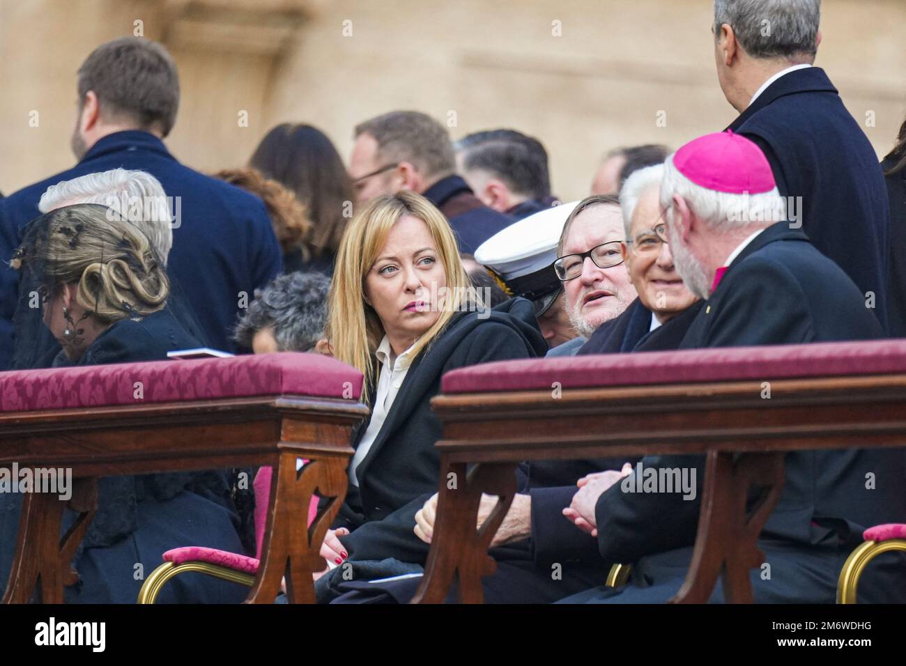 Giorgia meloni vatican hi-res stock photography and images - Alamy