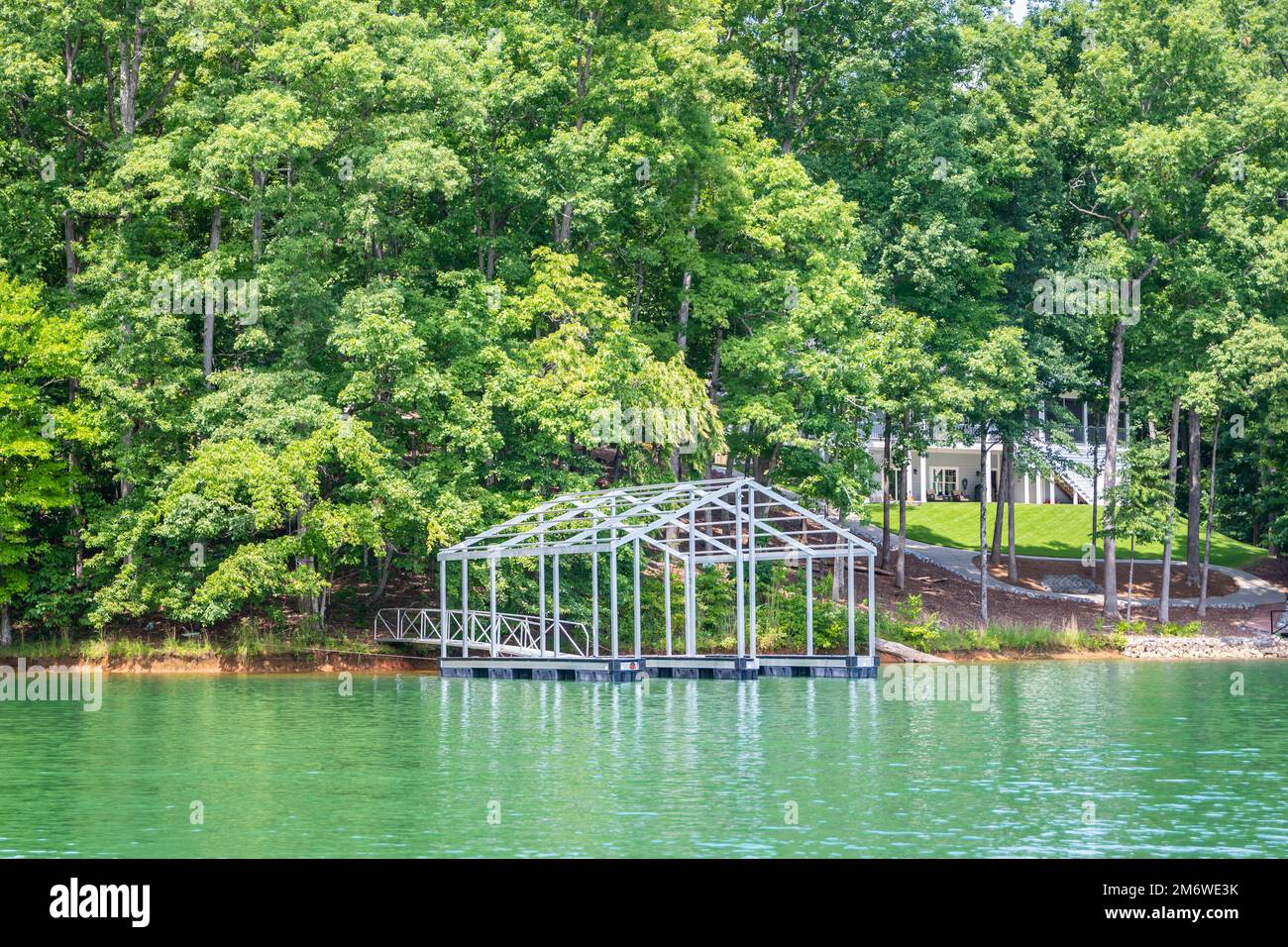 An overlooking view in Seneca, South Carolina Stock Photo - Alamy