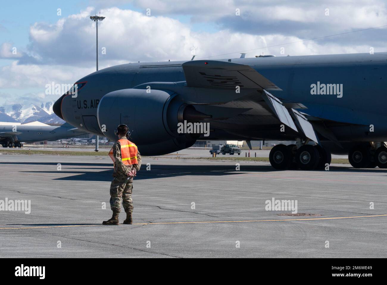 U.S. Air Force Airman 1st Class Ian Johnson, 718th Aircraft Maintenance ...