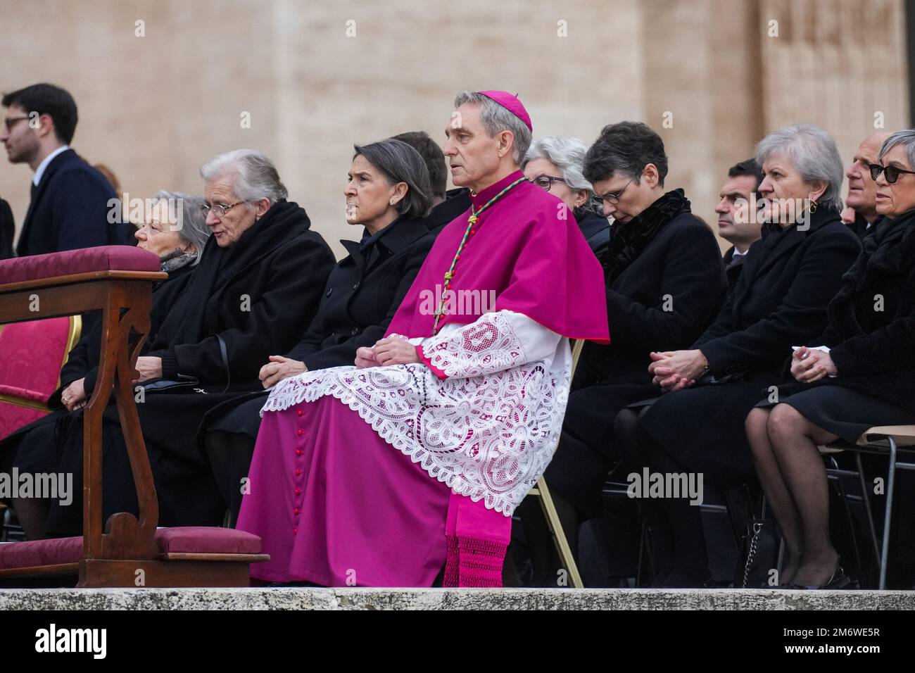Vatican, Vatican. 05th Jan, 2023. Archbishop Georg Ganswein attends the ...