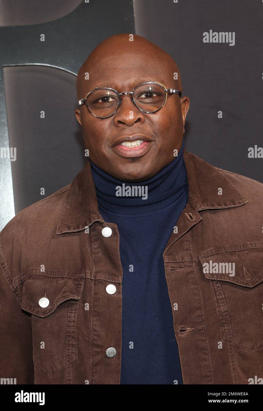 Hollywood, Ca. 5th Jan, 2023. Steve Harris at the season 2 premiere of ...