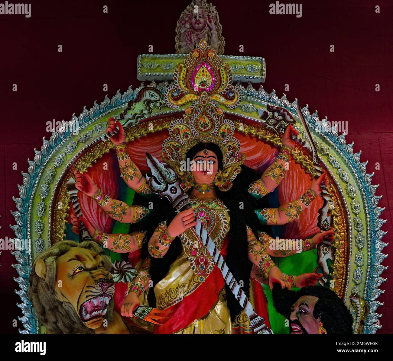 Idol if durga hi-res stock photography and images - Alamy