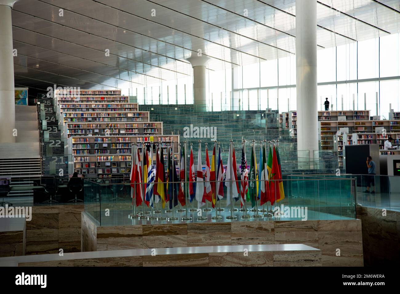 Doha, Qatar - October 6, 2022: Qatar National Library Stock Photo - Alamy