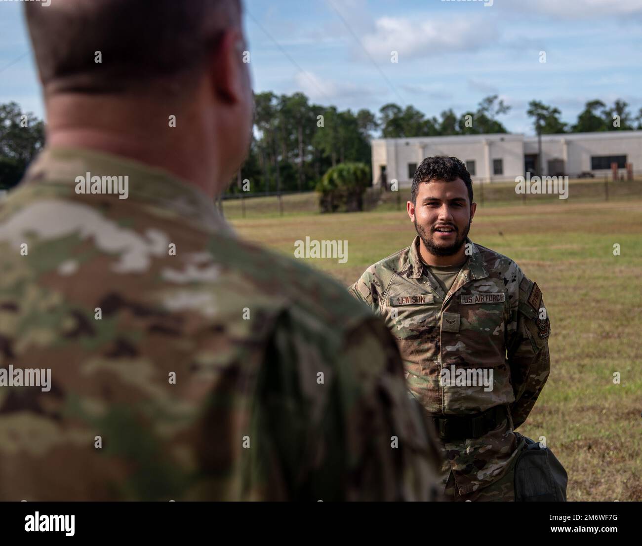 U.S. Air Force Airman 1st Class Gabriel Lewison, 6th Communications ...