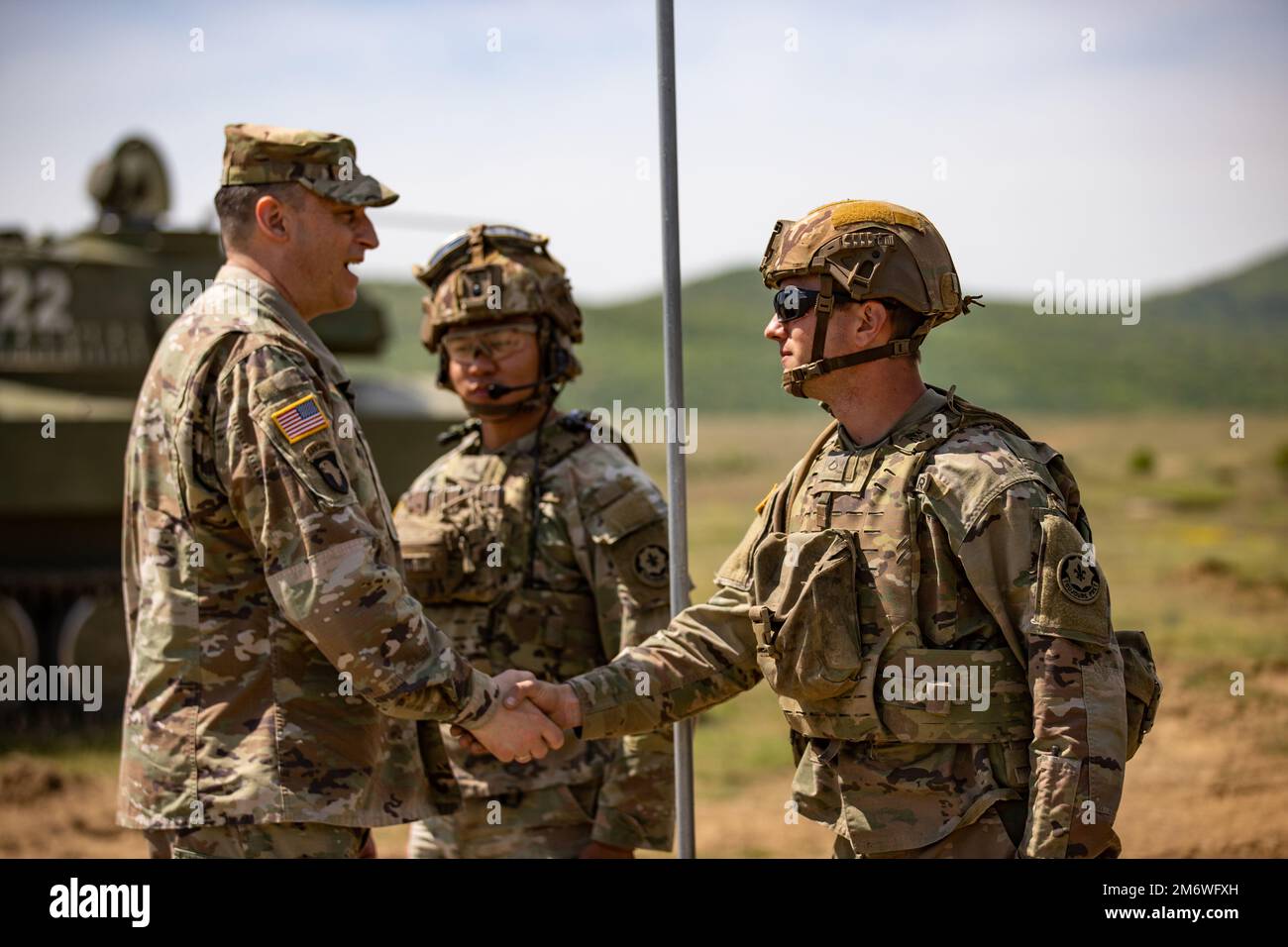 U.S. Army Brig. Gen. David Womack, incoming Fifth Corps deputy ...