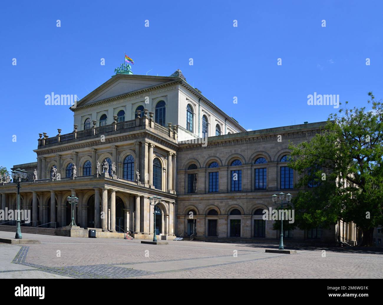 Historical Opera House in Hanover, the Capital City of Lower Saxony ...